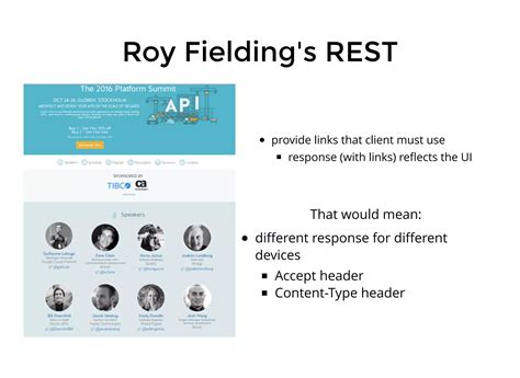Sliding Away From Roy Fielding S REST Model Filippos Vasilakis PPT