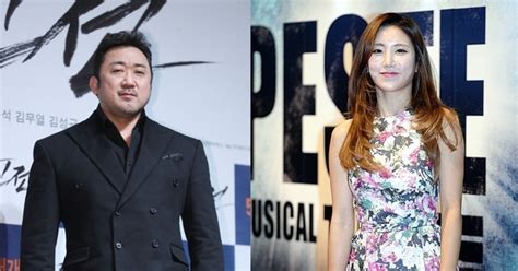 마동석·예정화 뒤늦은 결혼식혼인신고 3년만