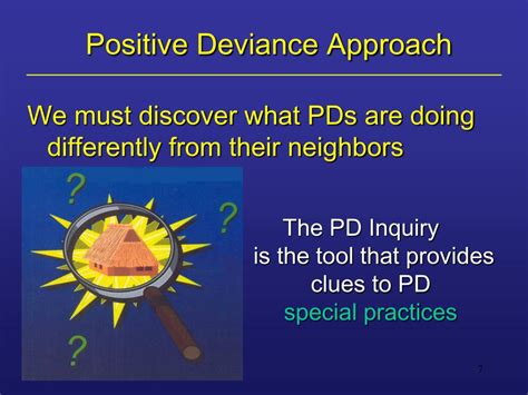 Ppt The Positive Deviance Hearth Nutrition Model Powerpoint