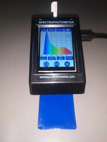 Single Beam Usb Communication Hardware Enabled Color Spectrophotometer 400 700 Nm At ₹ 80500