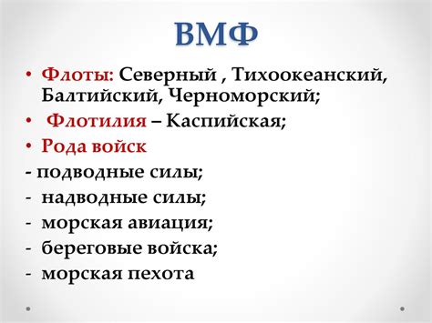 Состав вооруженных сил Российской Федерации презентация онлайн