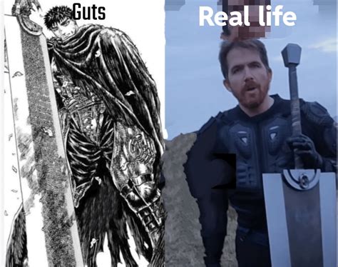 Giant Sword In Manga Vs Real Life Ranimememe