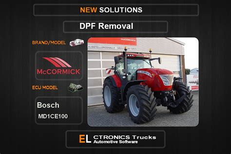 Dpf Off Mc Bosch Md1ce100 Electronics Trucks Software