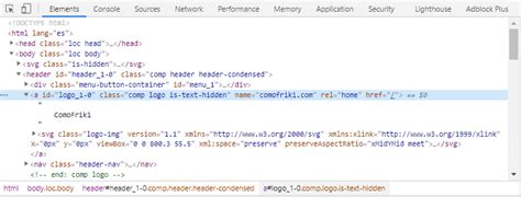 Cómo ver el código fuente de una página web en Google Chrome