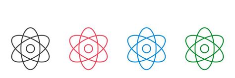 Simple Atom Science Experiment Royalty Free Vector Image