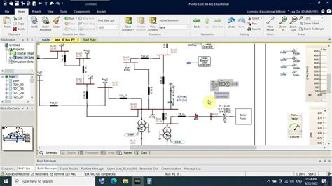 Ieee Bus With Pv Simulation On Pscad Youtube