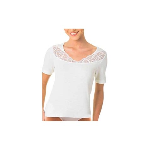 Liabel Maglia Intima Donna Lana Cotone Mezza Manica 80 Lana Offerta 3