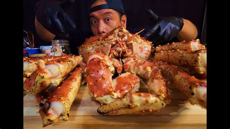 Asmr Mmw Alaskan King Crab 44kg Youtube