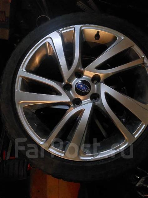 Литье 18 на субару, 18", 1 шт, 5x100, 4 шт, б/у, в наличии. Цена: 25 ...
