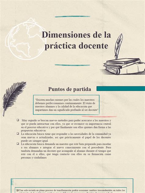 Dimensiones De La Practica Docente Pdf Maestros Enseñando