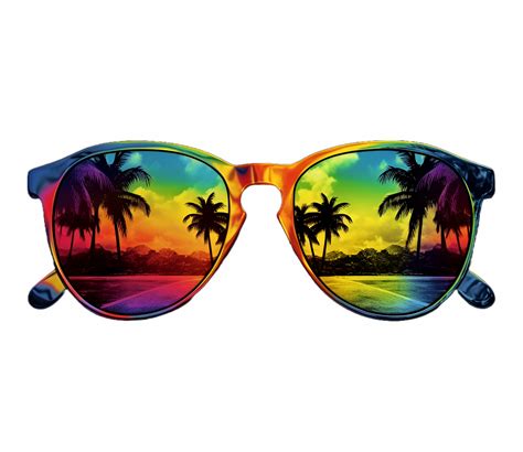 Sunglasses Retrowave 80s Clipart 24282452 Png