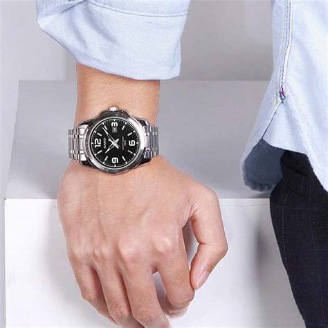 Reloj Casio Mtp 1314d 1a Caballero Elegante Negro Unestilo