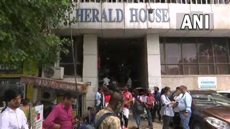 Ed Raids National Herald Office In Delhi 11 Other Locations Rediff