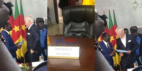 Cameroon Samuel Eto O Absent As New Team Coach Assumes Office Mimi Mefo Info