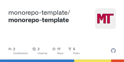 Github Monorepo Templatemonorepo Template