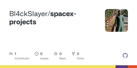 GitHub Bl CkSlayer Spacex Projects