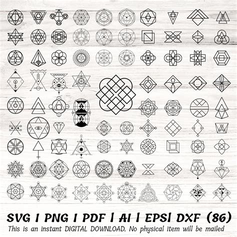Sacred Geometry Symbols