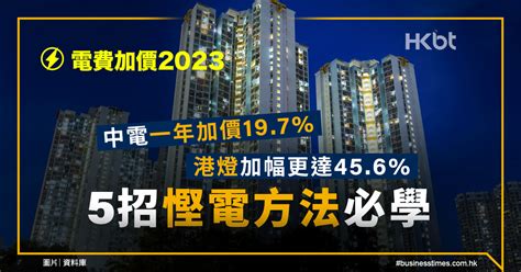 電費加價2023｜中電一年加價197、港燈加456｜5招慳電法