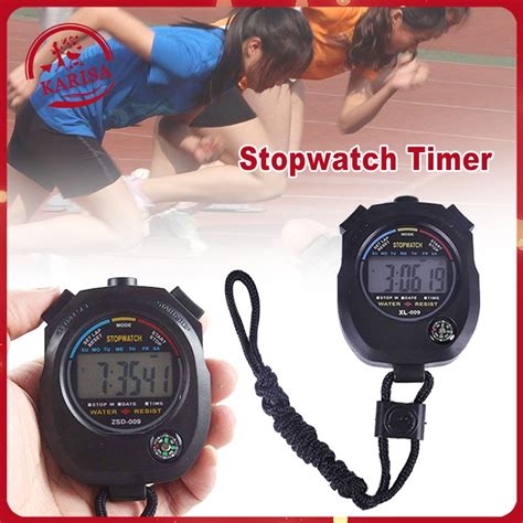 Stopwatch Timer Digital Sport Waterproof Electronic Digital Sport