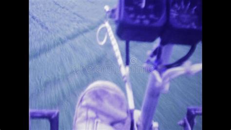 France 1978 Historic Hang Glider A First Person Flight Stock Footage