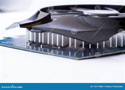 Graphics Card With Connectors Of A Different Output Interfaces And Equipped With Heat Sink