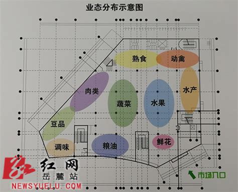 农贸市场功能区分布图农贸市场效果图新型农贸市场效果图大山谷图库