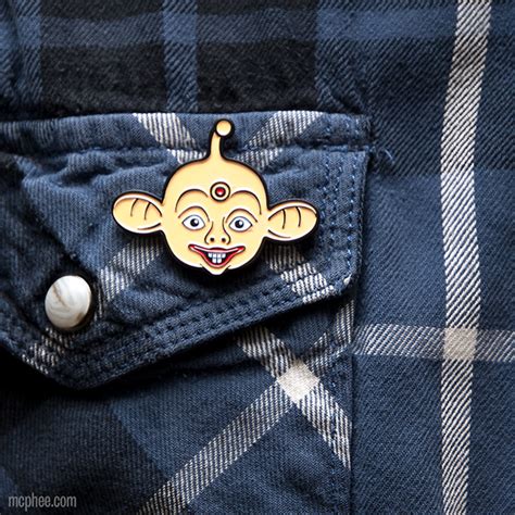 Bibo Enamel Pin Archie Mcphee