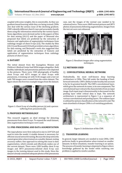 Using Deep Learning And Transfer Learning For Pneumonia Detection Pdf