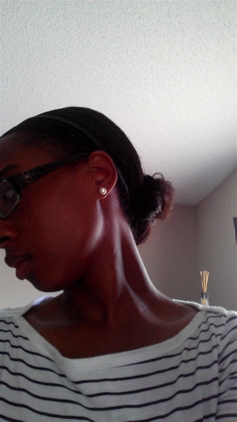 The Awkward Stage Look Of The Day 5 23 13 Low Messy Bun