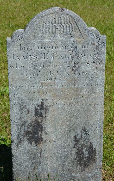 James T Galloway 1781 1845 Find A Grave Memorial