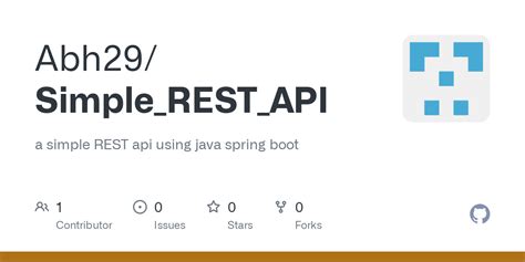 Github Abh29simplerestapi A Simple Rest Api Using Java Spring Boot