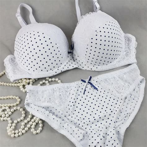Buy Push Up Lace Bra Sets Plus Size 36 38 40 42 C D Dd