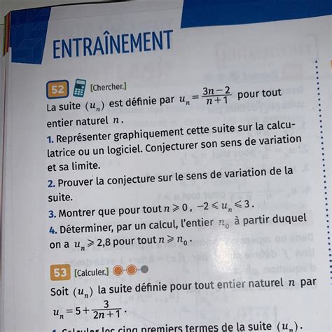 Bonjour Cest Sur Les Suites Est Ce Que Quelquun Pourrait Maider