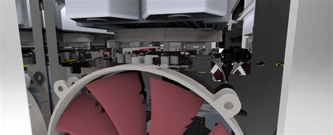 电脑主机箱外壳设计cad图纸三维模型 Cad模型网海量3d模型图纸免费下载。