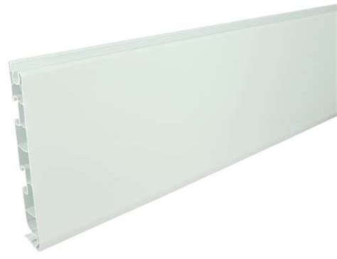 Bandeau alvéolaire BELRIV en PVC blanc L m x H cm