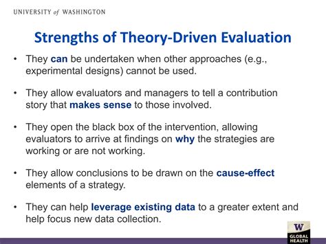 theory driven evaluation pptx