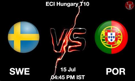 Swe Vs Por Dream11 Prediction Team Live Cricket 15 Jul 2023 0445 Pm