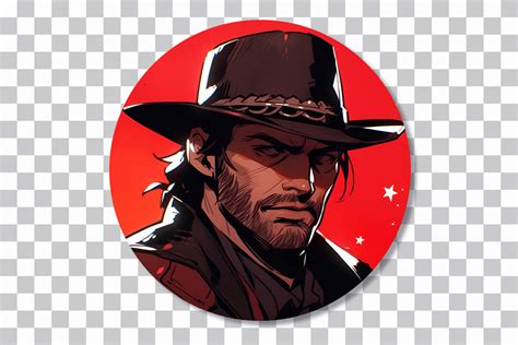 Red Dead Redemption 2 Arthur Morgan Sticker Free Rdr 2 Sticker