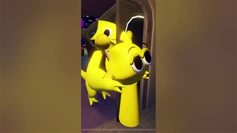Rainbow Friend Chapter 2 Yellow Jumpscare And Yellow Sprunki
