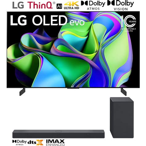 Lg Oled C Pua Oled Evo C Inch Hdr K Smart Oled Tv Hz Bundle With Lg Sc S Ch Sound