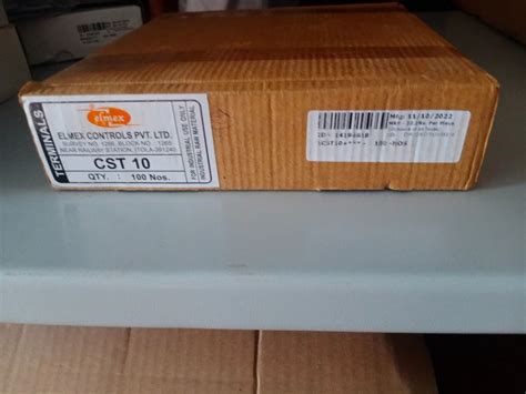 Elmex Cst10 Feed Through Terminal Block At Rs 15 41 Piece In Gurugram