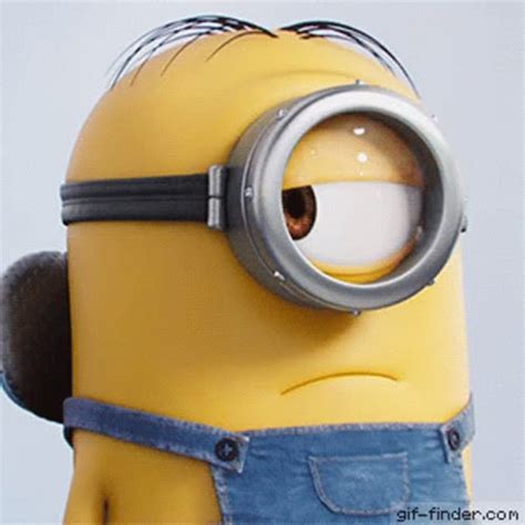 Minions Bored  Minions Bored Yellow Discover And Share S