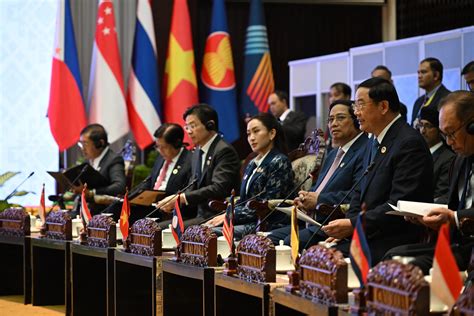 Secretary General Of Asean Joins Asean Leaders In An Interface With