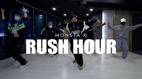 MONSTA X 몬스타엑스 Rush Hour choreography Whatdowwari 홍대무브댄스학원 YouTube