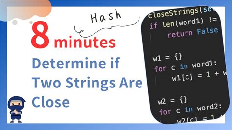 Determine If Two Strings Are Close Leetcode 1657 Python