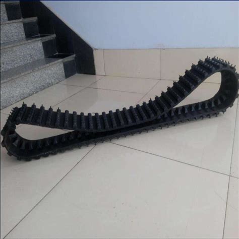 130mm Rubber Tracks For Snowmobile Robot Design With Wheels Rubber