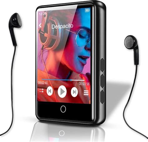 AGPTEK Reproductor MP3 de 32GBReproductor de Música Bluetooth 5 3