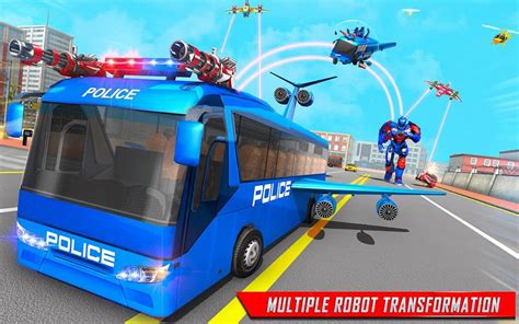 Flying Bus Robot Car Game 3d Apk For Android Download
