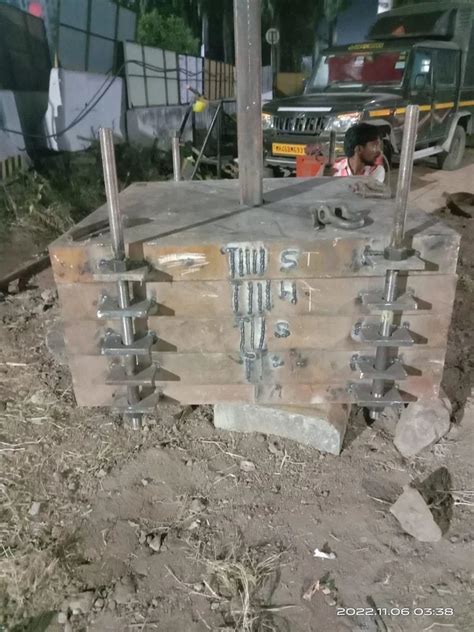 Manufacturing Pile Dynamic Load Test Pda Test High Strain Test Dynamic Test Load Cage And Hammer