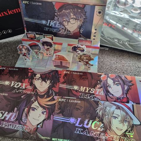 Wts Luxiem X KFC Offical Collab Merch Hobbies Toys Memorabilia